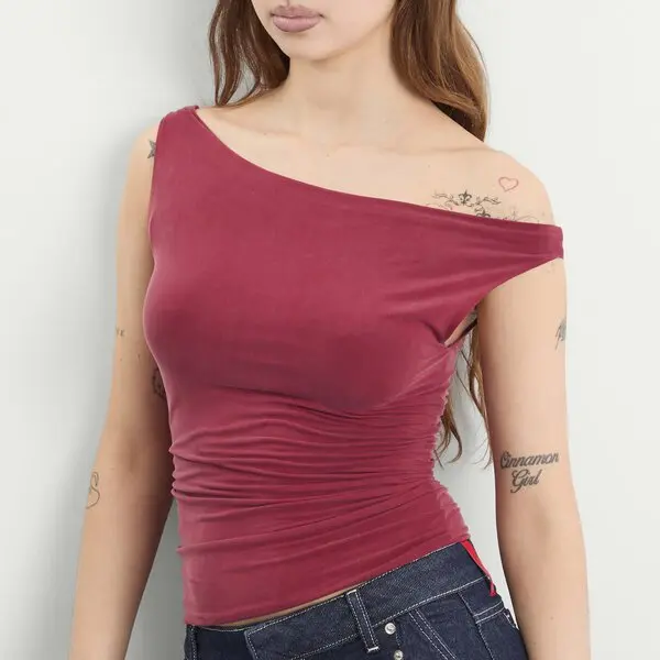 Peachy Den Kylie Top - Red Sandstone | Editorialist